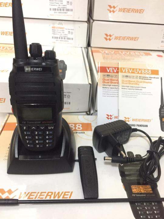 HT WEIERWEI UV-888 DUALBAND ORIGINAL KUALITAS NO 1 | Lazada Indonesia