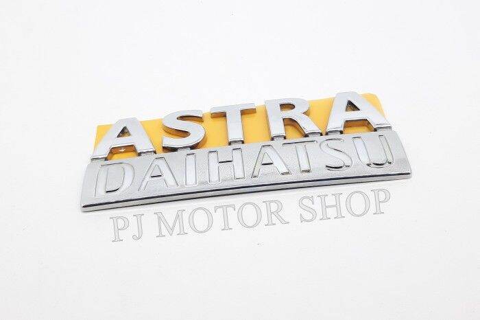 EMBLEM LOGO ASTRA DAIHATSU AYLA SIGRA CHROME ORIGINAL | Lazada Indonesia