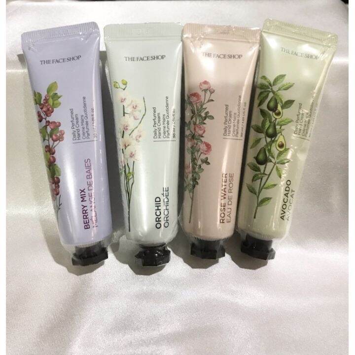 THE FACE SHOP HAND CREAM 30ML ครีมบำรุงมือ ของแท้100% | Lazada.co.th