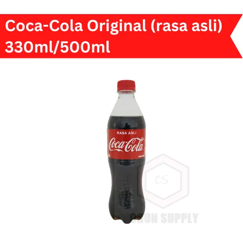 Coca-Cola Original (rasa asli) 330ml/500ml | Lazada