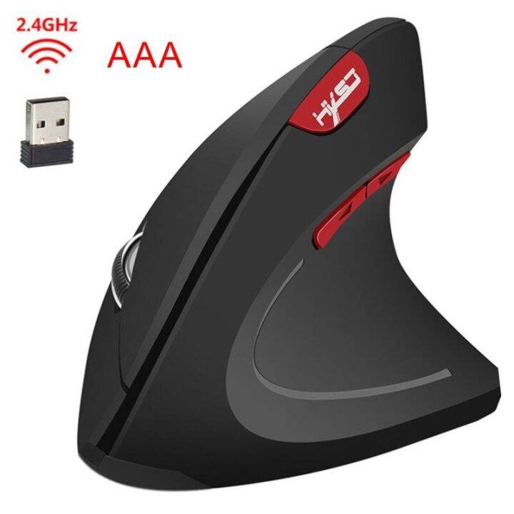 New Ergonomic Vertical 2.4GHz 2400 DPI Wireless Gaming 6D Bluetooth ...