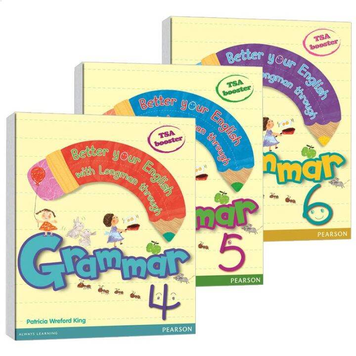 Grammar 4-6 Pearson English original edition grammar promotion 3 ...