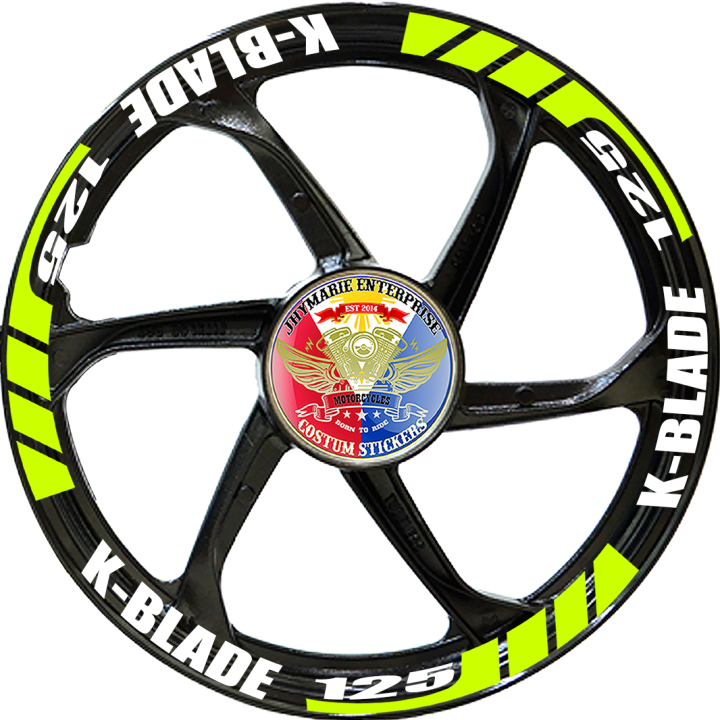 KEEWAY K BLADE MAGS STICKER DECAL GOOD FOR TWO SETS | Lazada PH