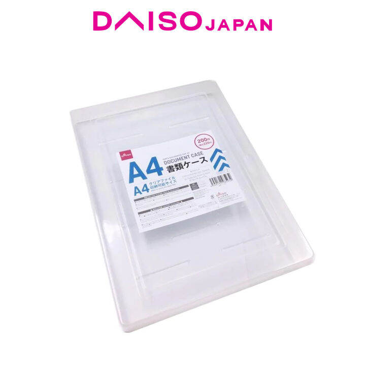 Daiso A4 Document Case | Lazada PH