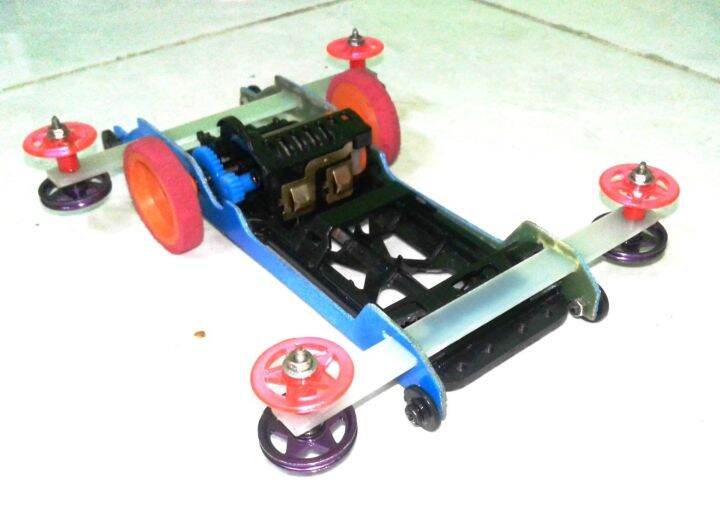 Mainan Mobil Tamiya mini 4wd speed NASCAR KENCANG & STABIL + DINAMO ...