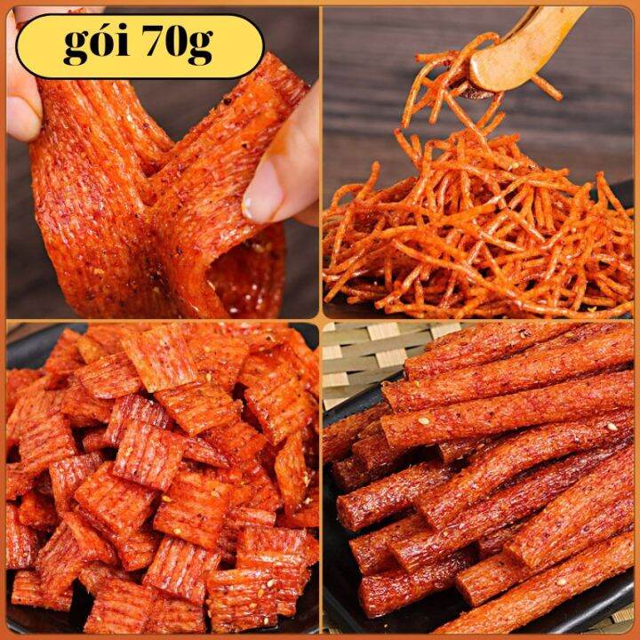 Đồ Ăn Vặt Tăm Cay Trung Quốc Gói To 70g Cheapnice Hạn Sử Dụng 6 Tháng In Trên Bao Bì Là Ngày Sản ...