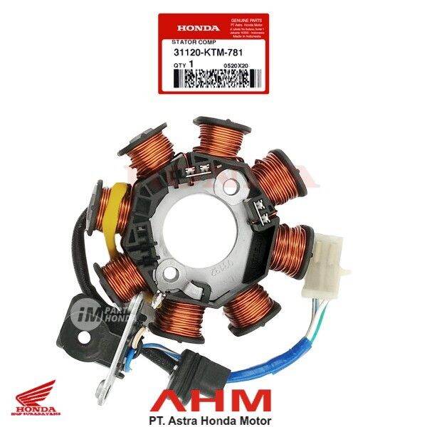 31120-KTM-781 Spol spul spool stator comp Supra x 125 Fi Lama & Batman | Lazada Indonesia