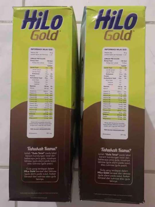 HILO GOLD CHOCOLATE 750GR | Lazada Indonesia