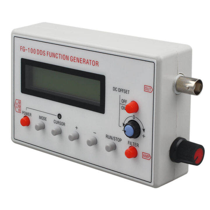 FG-100 DDS Function Signal Generator Frequency Counter 1Hz - 500KHz ...