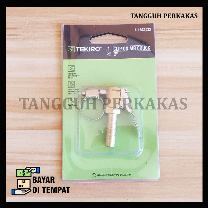Tekiro - Clip On Air Chuck - 2 inch - Alat Isi Angin Ban Tekiro ...