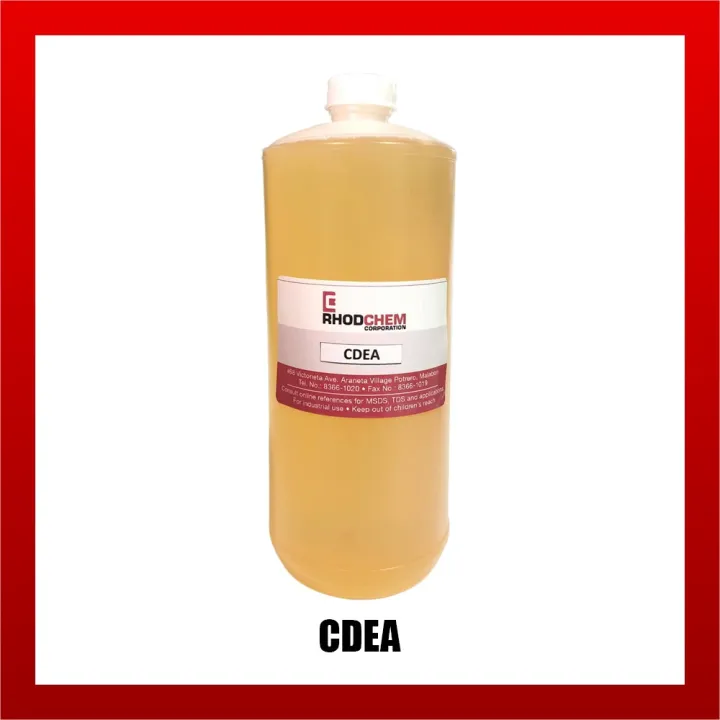 'G)J&J Virgo Sales Corp. CDEA FOAM BOOSTER Coco Diethanolamide 1 Liter ...