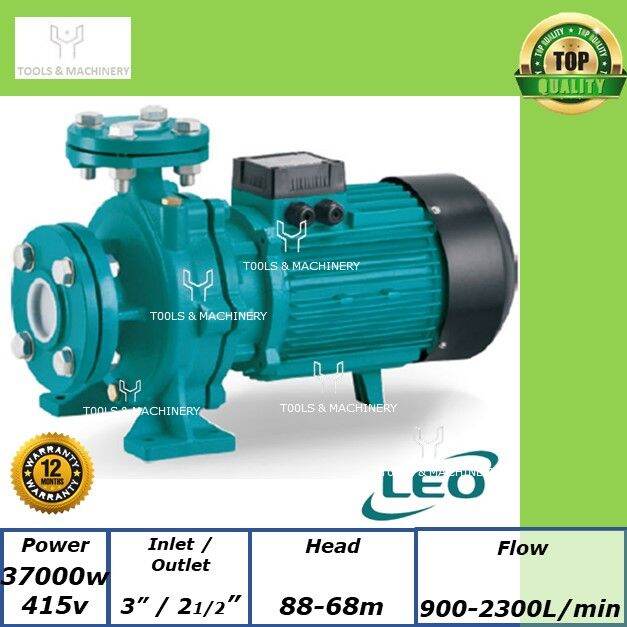 TH LEO STANDARD CENTRIFUGAL PUMP 415v 50HP XST-65/250/370 | Lazada