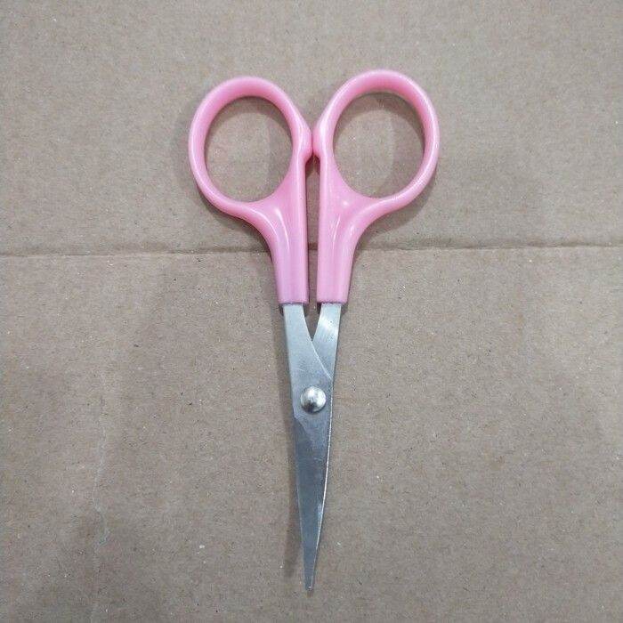 Gunting bengkok kain benang mesin jahit | Lazada Indonesia