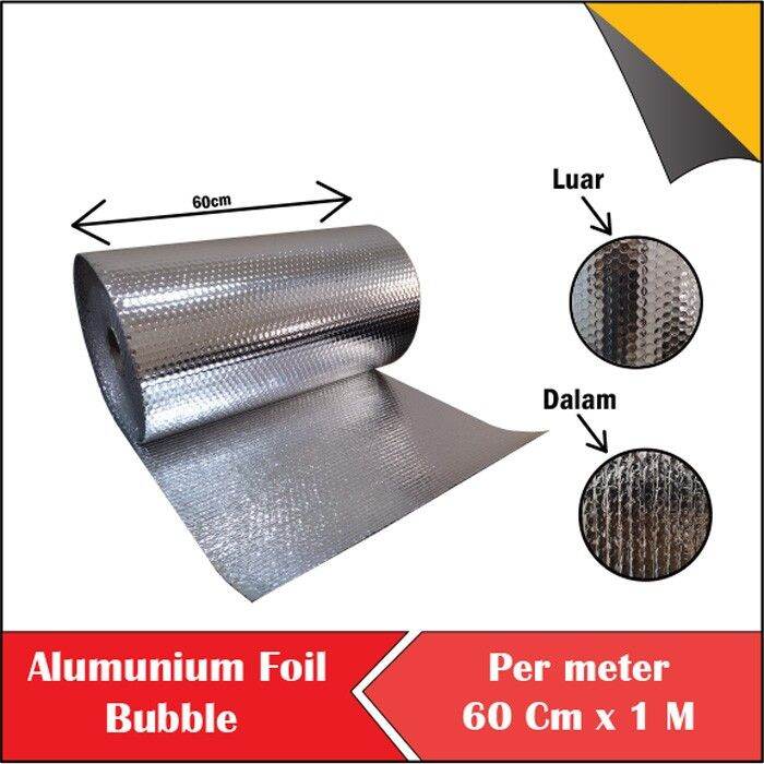 Alumunium foil bubble double peredam panas atau untuk atap pabrik rumah ...