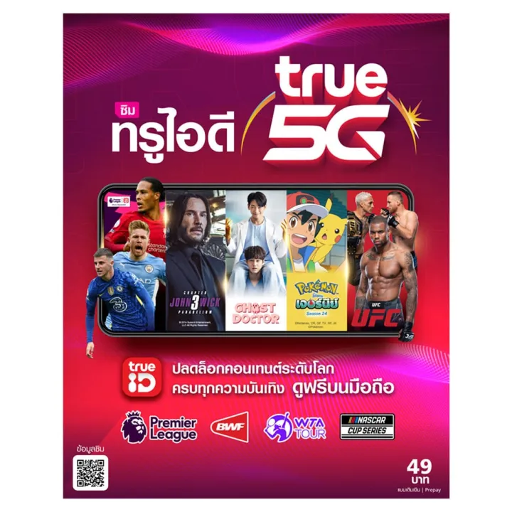 ซิมทรูไอดี รับเงินคืนเข้าทรูวอเลท50 % - TrueID Sim เต็มอิ่มคอนเทนต์ดัง + เล่นโซเชียลแอปไม่อั้น ...