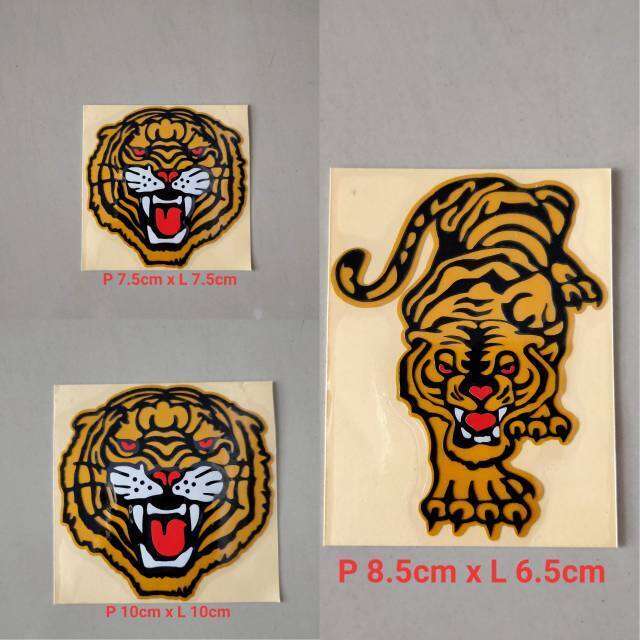stiker cutting MACAN HARIMAU SINGA MAUNG BESAR KUALITAS TERBAIK ...