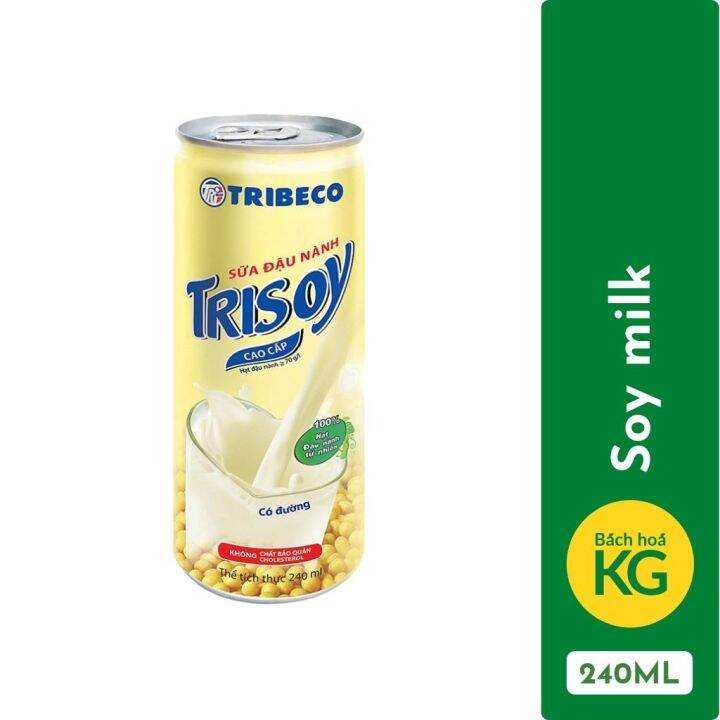 Tribeco Soy Milk 240ml - Sữa đậu nành Tribeco 240ml - Susu soya - 豆浆 ...