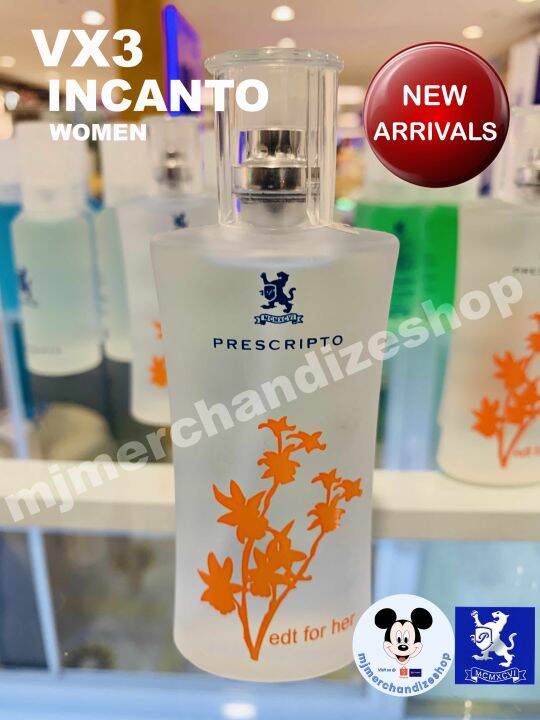 PRESCRIPTO PERFUME BEST SELLER VX3 1NCANT0 FOR WOMEN 55ML | Lazada PH