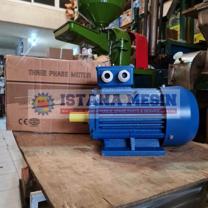DINAMO ELECTRO MOTOR 3HP 2.2KW 2900RPM 3PHASE DINAMO MOTOR LISTRIK ...