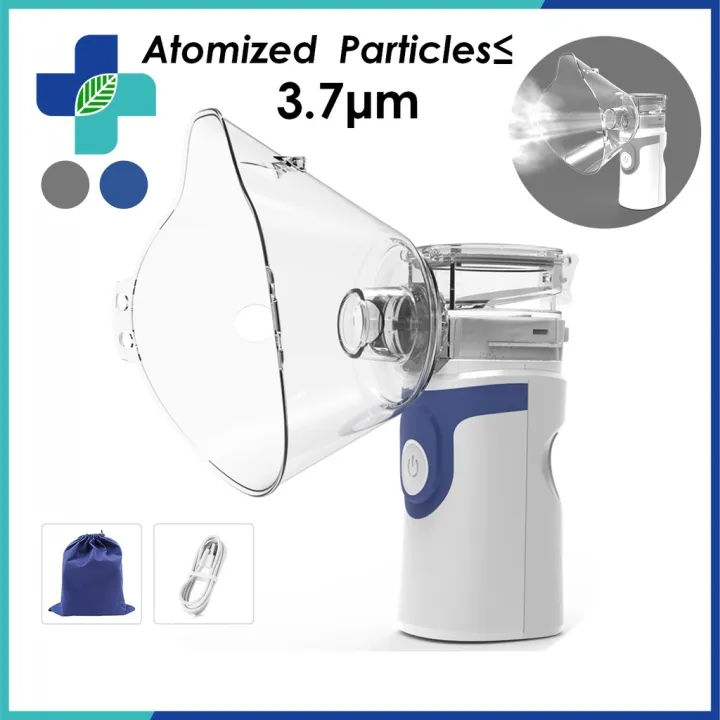 HTO ┅☋ Portable Nebulizer izer cal Ama Handheld Mesh Inhaler izer For ...