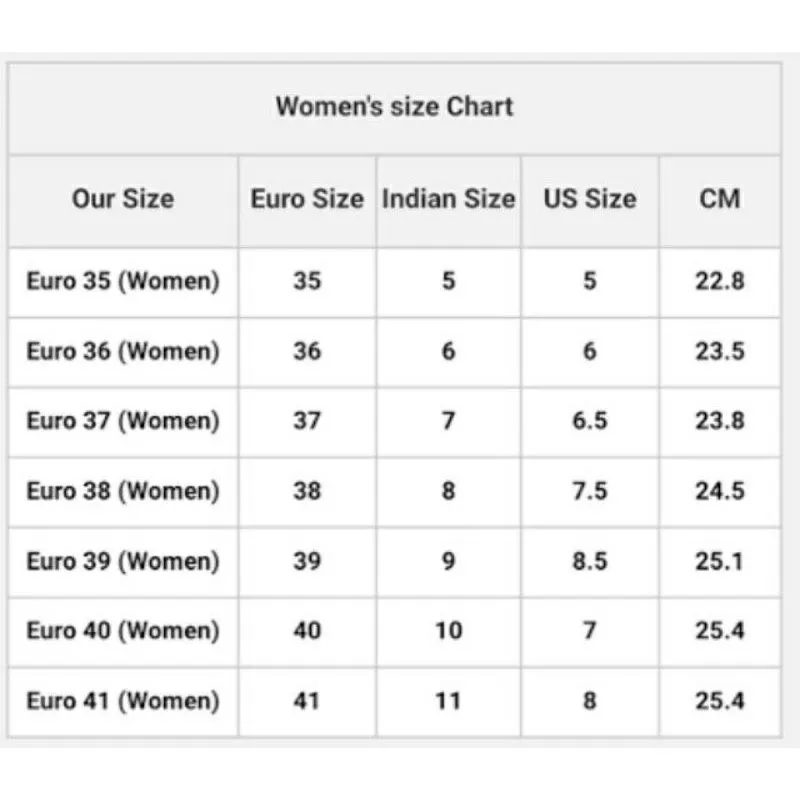 Euro To Indian Size Chart Women s Vlr eng br Euro To Indian Size Chart Women s Vlr eng br