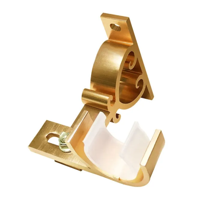 Rome Pole Side Wall Curtain Rod Bracket Mounting Bracket At Both Ends ...