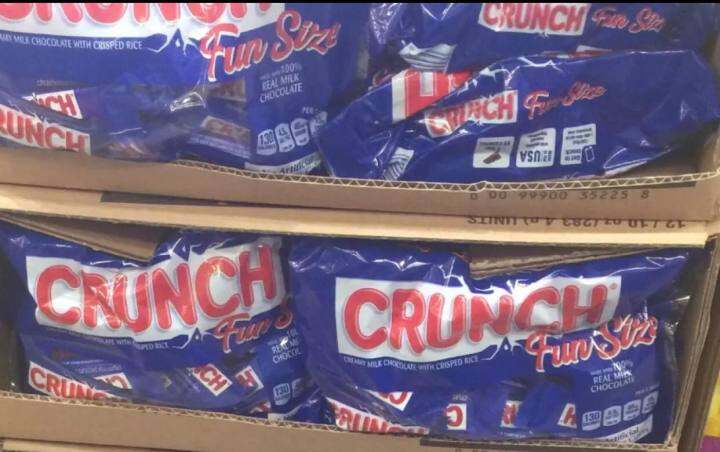 Nestle Crunch Fun Size Milk Chocolate Bars 283.4g | Lazada PH