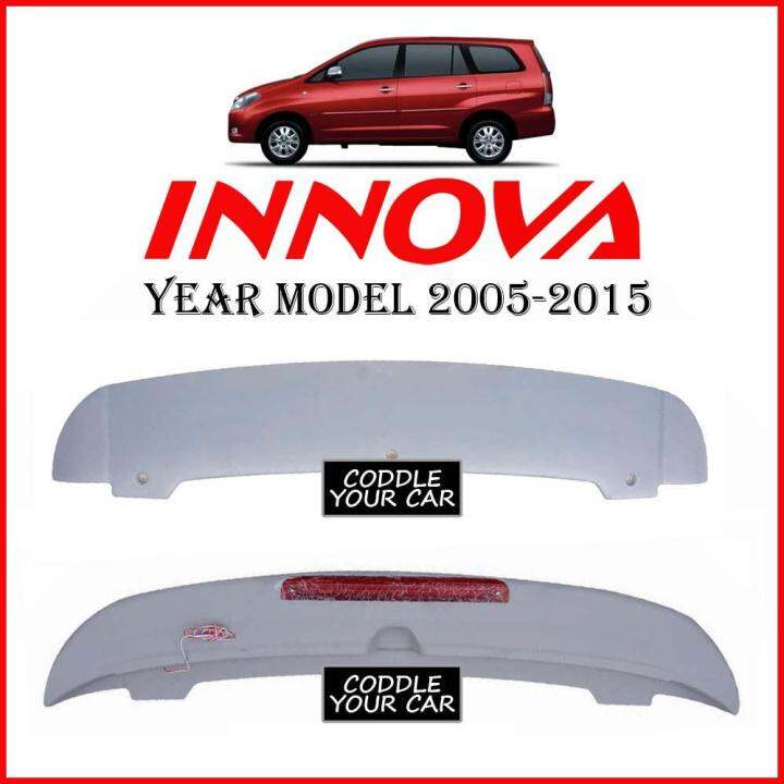 Spoiler for Toyota Innova 2012 2013 2014 2015 (Unpainted) | Lazada PH