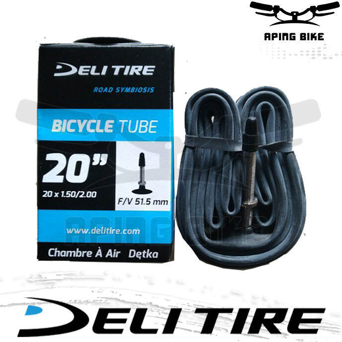 Ban Dalam Deli Tire 20 x 1.50 / 2.00 FV 51.5mm Ban Dalam Sepeda Lipat Minion | Lazada Indonesia