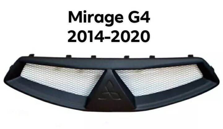 Mirage G4 2014-2021 Matte Black Front Grill with Net Design | Lazada PH
