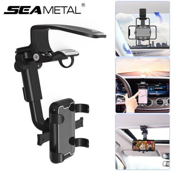 1Pcs Adjustable Car Phone Holder Universal Mobile Phone Bracket Mount ...