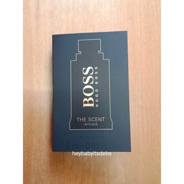 Authentic Hugo Boss The Scent Intense EDP Sample Perfume (Bnew) | Lazada PH