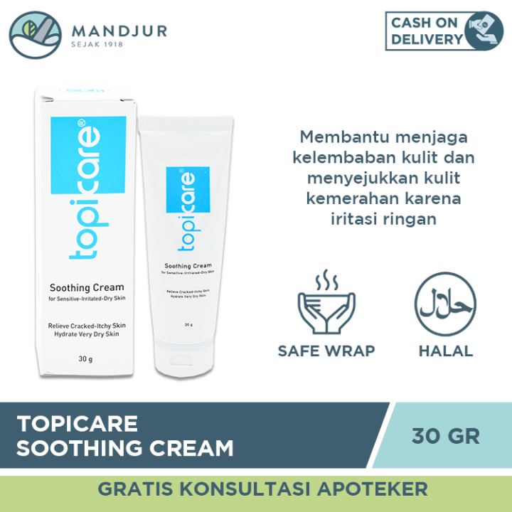 Topicare Soothing Cream 30 Gr - Krim Pelembab Kulit Kering Atopik ...