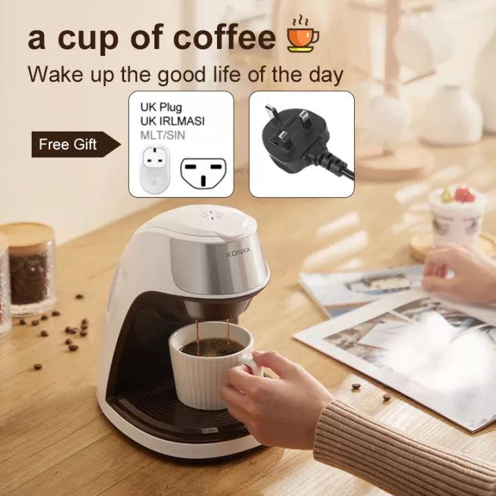 coffee machine Coffee Maker 300ml Brew Tea Coffee Thermal Drip Instant ...