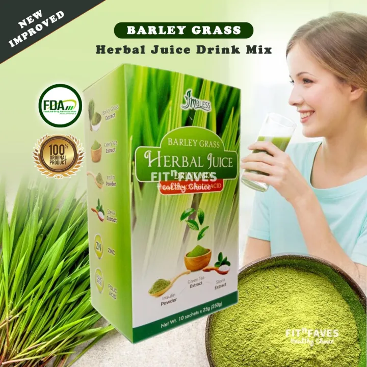 Pure Organic Barley Juice Drink Zinc Folic Acid Insulin Green Tea ...