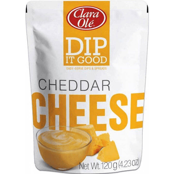 Clara Ole Cheese Dip - Dip it Good Cheddar 120g | Lazada PH