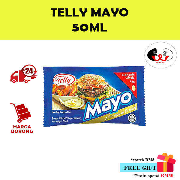 TELLY Mayo All Purpose Dressing (50ML)/TELLY All Purpose Dressing ...