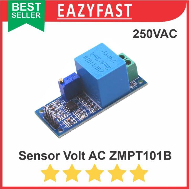 ZMPT101B AC Voltage Sensor Tegangan Listrik PLN 220V 250V Single Phase | Lazada Indonesia