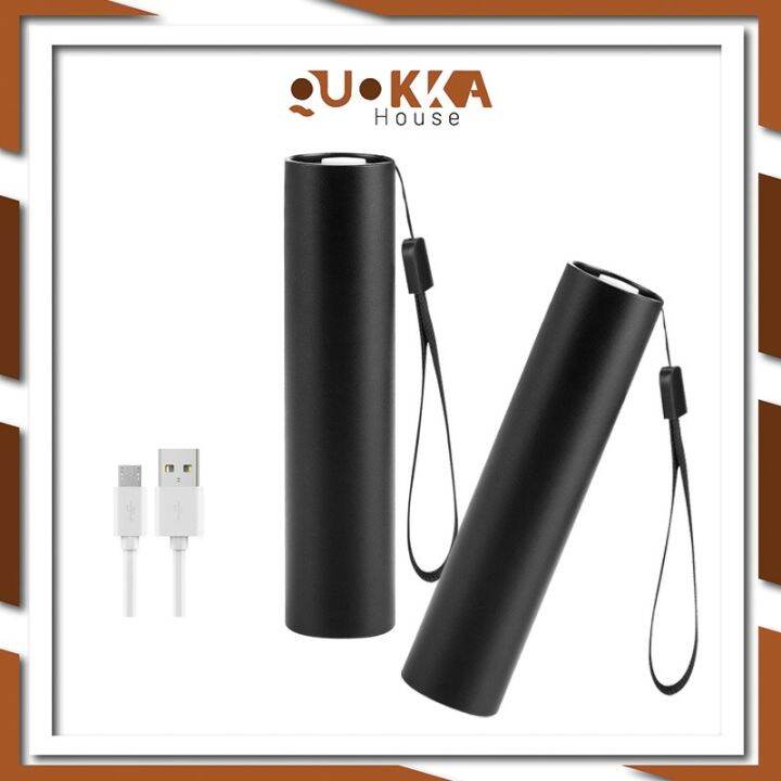 QUOKKA Pocket Size Mini LED Torchlight Portable Rechargeable Outdoor ...