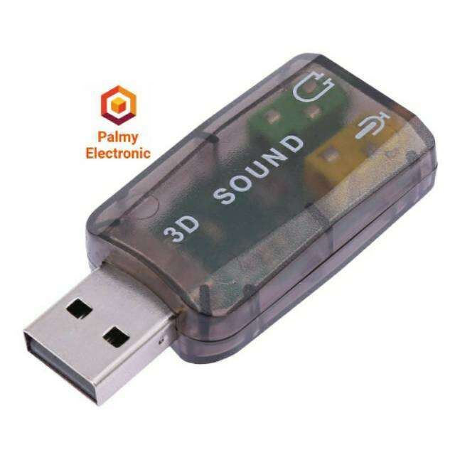 USB Soundcard 3D Sound 5.1 CH Audio Adapter Plug&Play | Lazada Indonesia