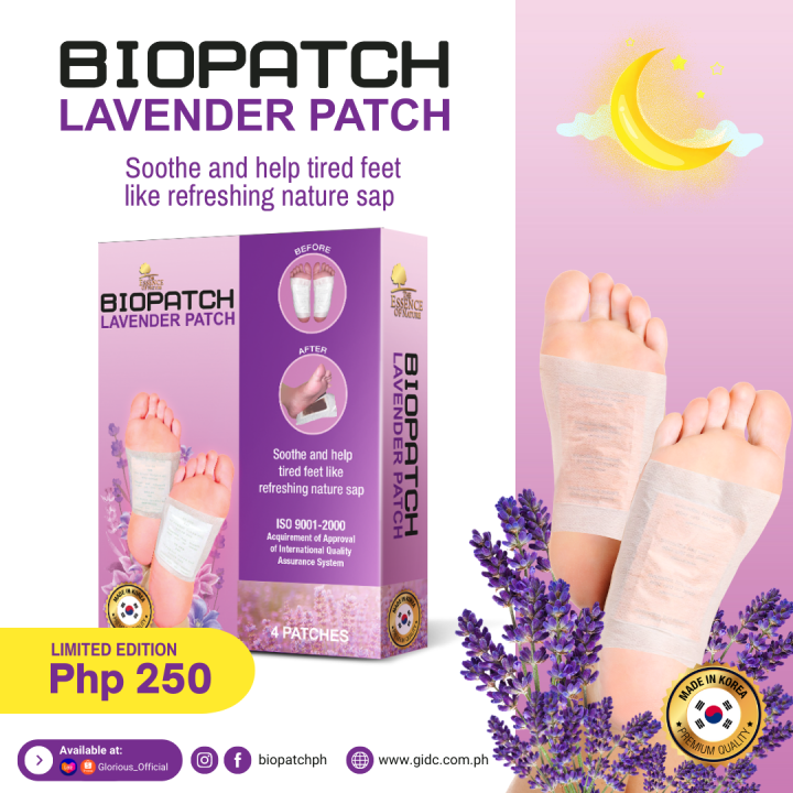 BIOPATCH Lavender Patch Limited Edition | Lazada PH