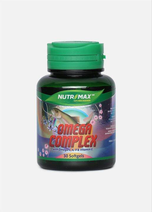 NUTRIMAX OMEGA COMPLEX 8 IN 1 ISI 30 SOFTGEL ORIGINAL | Lazada Indonesia