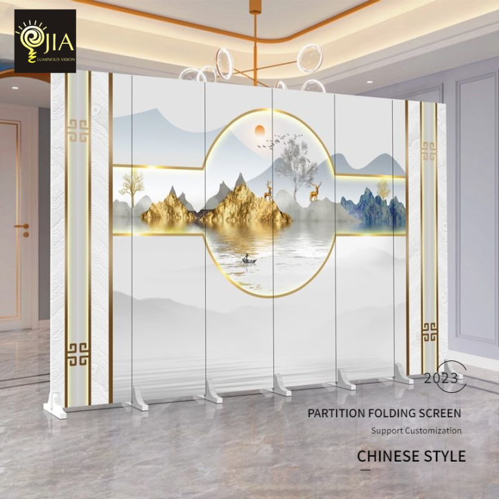 JIA【180Hx120Wcm/3pcs】odern Folding Room Divider and Screen for Living ...