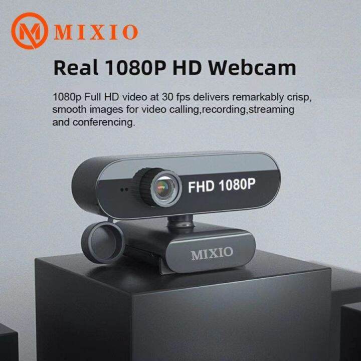 MIXIO H803 2MP FULL HD Webcam ORIGINAL 1080P With Microphone | Lazada ...