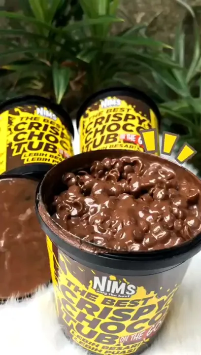 NIMS CRISPY CHOCO TUB COKLAT CHOCO RICE CHOCO BALL CHOCO MINI COCO ...