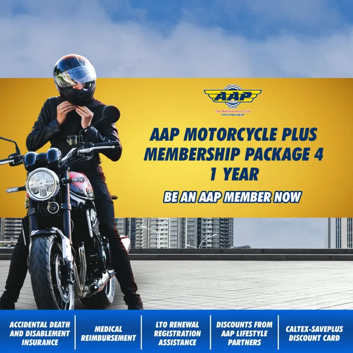 PACKAGE 4 Motorcycle Plus (1-Year Validity) | Lazada PH
