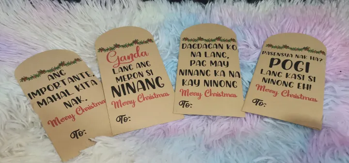 Angpao Customized (Personalized Ampao) Money Envelop (10Pcs) | Lazada PH