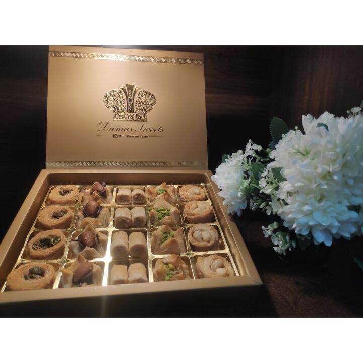 Damas Sweets Baklava & Turkish Delight Box | Lazada