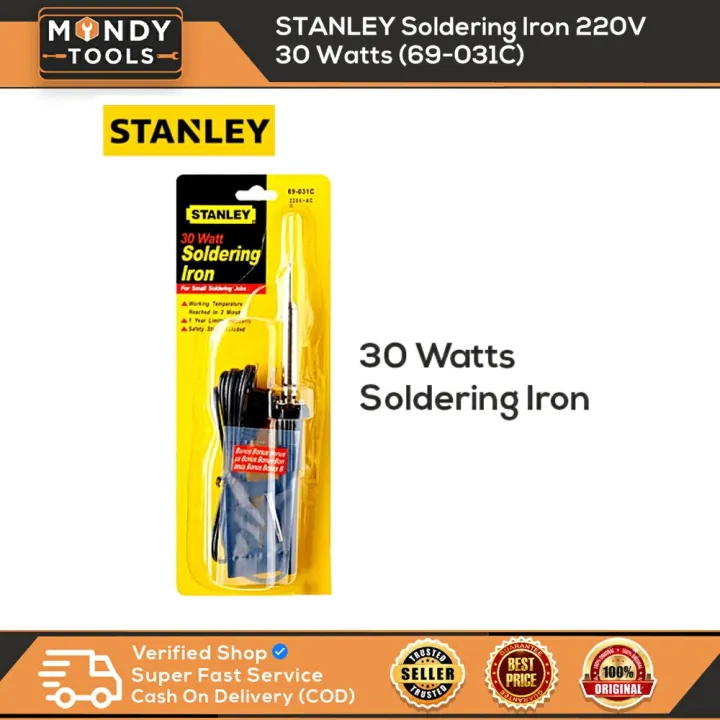 Stanley Soldering Iron 220V 30 Watts (69-031C) (Original) | Lazada PH