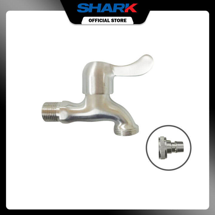 SHARK SP-120 Stainless Steel 304 Hose Bibb Faucet Cold Line | Lazada PH